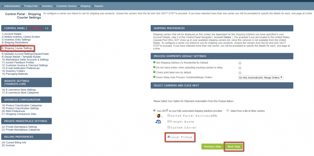 How to enable Local Pick-up on your eCommerce Site – Kyozou – Knowledge ...